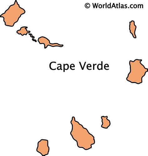 Mapas De Cabo Verde Atlas Del Mundo NBKomputer