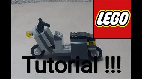 Cómo hacer una moto de lego tutorial YouTube