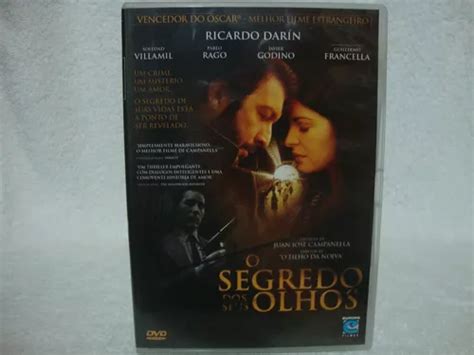 Dvd Original O Segredo Dos Seus Olhos Richard Darín MercadoLivre