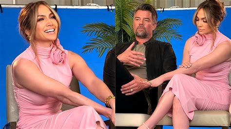 Jennifer Lopez Dons 1 695 Magda Butrym Dress To Promote Rom