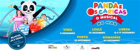 PANDA E OS CARICAS NO MAR O MUSICAL 2023 Canal Panda Portugal