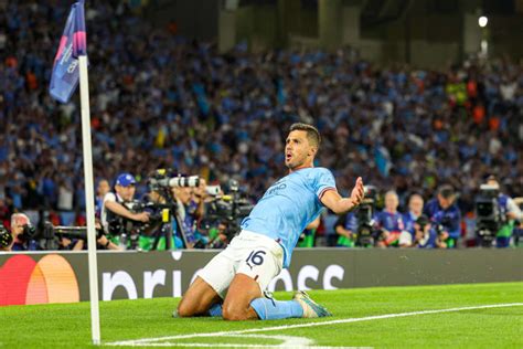 Rodri Scores Man City S 1st Ever Champions League Final Goal Futbol