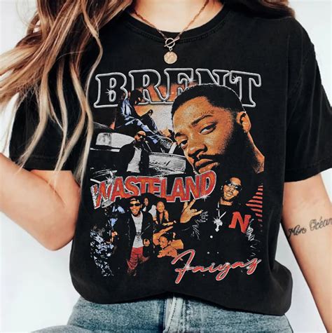 Brent Faiyaz Vintage Shirt Hiphop Rnb Rapper Homage Graphic Unisex T