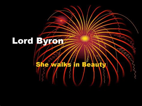 Lord Byron Word