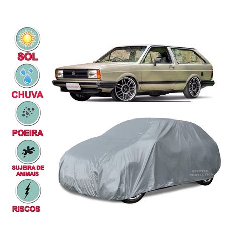 Capa cobrir carro Parati 100 Impermeável Proteção Total Bezzter
