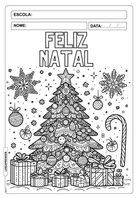 Arvore De Natal 01 Ler E Aprender