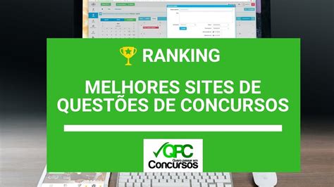 Ranking Dos Melhores Sites De Quest Es De Concursos Top Youtube