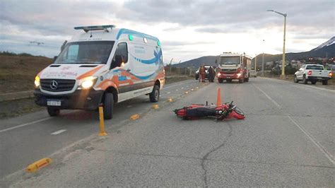 Un Motociclista Sufri Fracturas En La Pierna Diario El Sure O