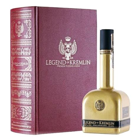Vodka Legend Of Kremlin Grand Premium Red Book