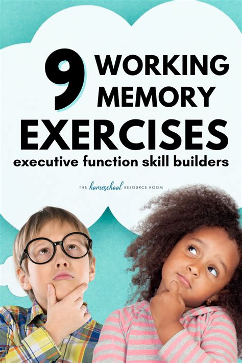 working memory exercises 9 activities for executive functioning help
