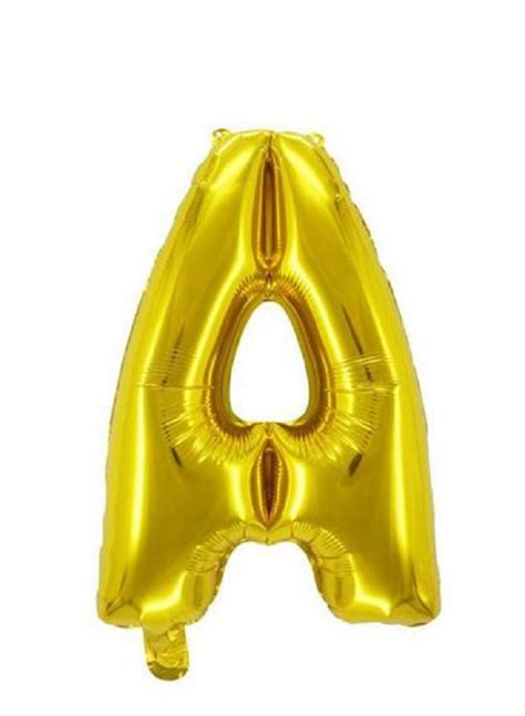 Promo OEM SK C390 Balon Foil Huruf Gold A Z Balon Foil Angka 0 9