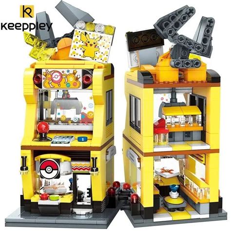 Pokemon Keepley Lego Building Sets Pikachu Charmander Squirtle
