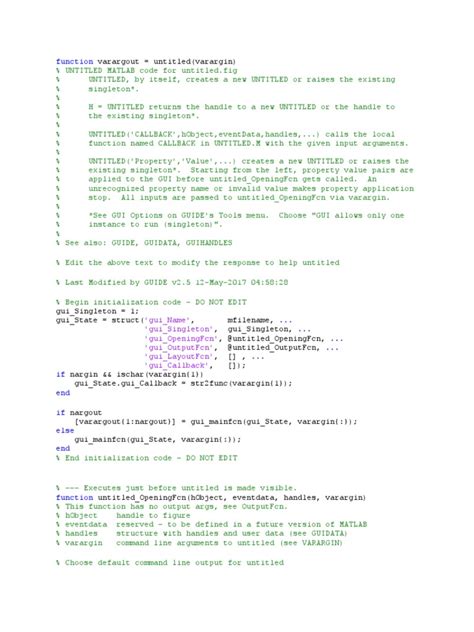 function varargout pdf matlab object computer science