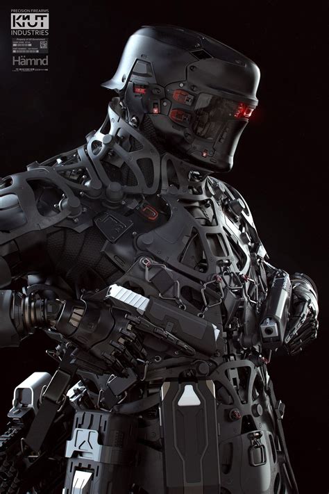 16 Stunning And Futuristic 3d Robot Character Designs For