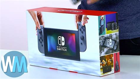 Nintendo Switch Unboxing Articles On Watchmojo