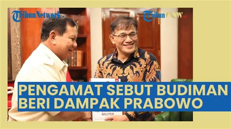 Pengamat Sebut Dukungan Budiman Ke Prabowo Tidak Akan Berdampak