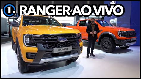 NOVA FORD RANGER AO VIVO Veja detalhes da nova geração que chega em