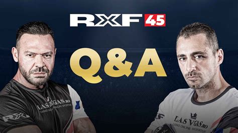 RXF45 Q A cu CORNEL PĂSAT vs VLADIMIR DRĂGHIA YouTube