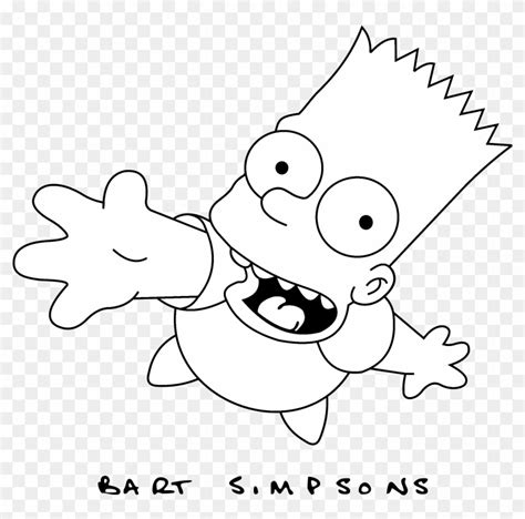 Bart Butt Simpson desenho animado engraçado SVG EPS arquivo PNG
