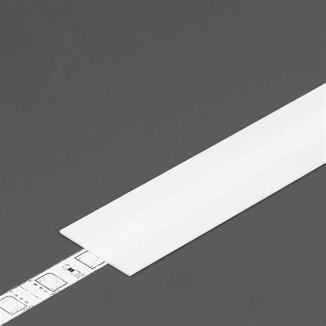 Klosz Wsuwany A6 Mleczny Do Profili Aluminiowych LED 2mb ELED