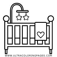 Dibujo De Cama Para Colorear Ultra Coloring Pages