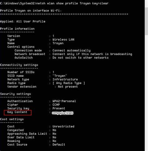 Netsh Wlan Show Profile How To View Your Wi Fi Password In Windows 10
