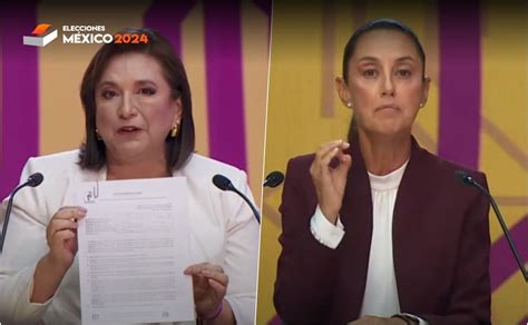 Primer Debate Presidencial X Chitl G Lvez Sheinbaum Pudo Evitar
