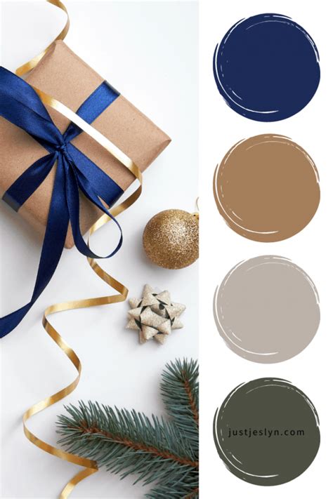 25 Unique Christmas Color Palettes 2023 Just Jes Lyn