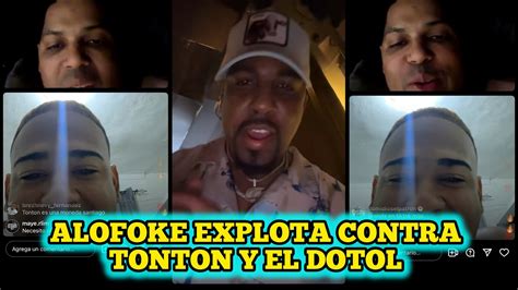 ALOFOKE EXPLOTA CONTRA TONTON 80 POR FIRMA CON CAPRICORNIO TV Y