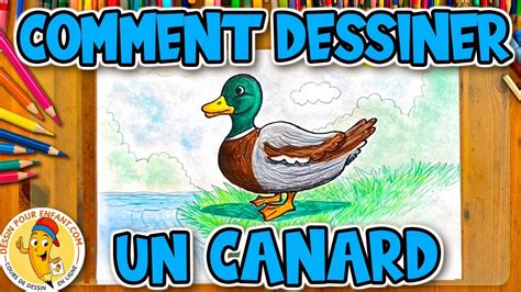 Comment Dessiner Un Canard Facilement Tape Par Tape Youtube