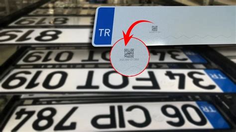 Karekodlu Plaka Nedir Te Plaka De I Tirmek Zorunlu Mu Tamindir