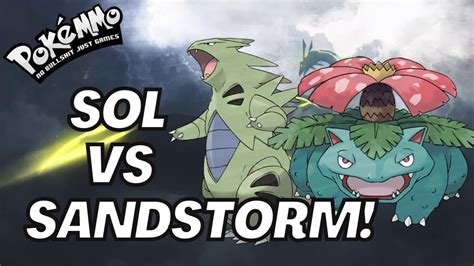 POKEMMO PVP OU TIME DE SOL CONTRA SANDSTORM QUEM GANHA CAI CONTRA UM