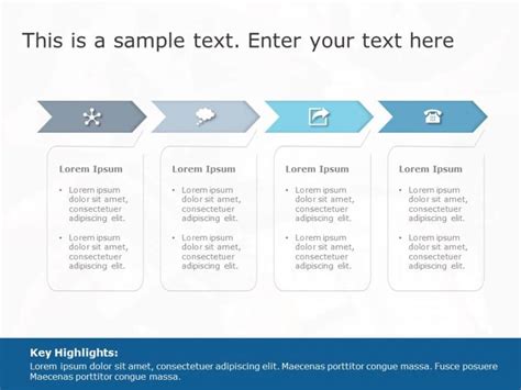 Chevron Process Flow 8 Steps PowerPoint Template SlideUpLift