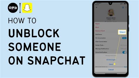 How To Unblock Someone On Snapchat Easy Step By Step Guide YouTube