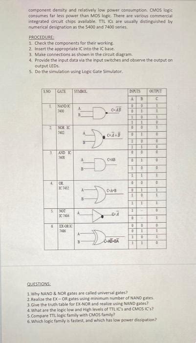 Verification Of Truth Table Logic Gates Brokeasshome