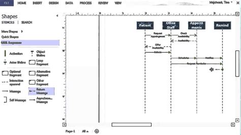 DIAGRAM Example Uml Sequence Diagram Visio MYDIAGRAM ONLINE