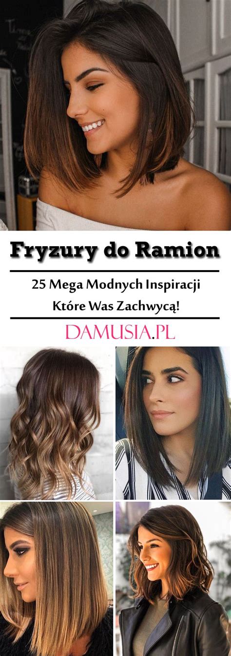 Modne Włosy do Ramion TOP 25 Cudownych Inspiracji na Fryzury do Ramion