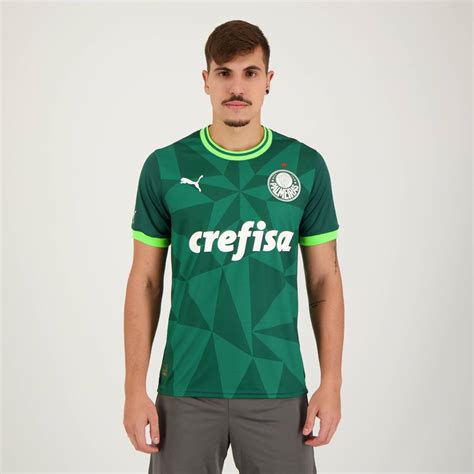 Camisa Puma Palmeiras I Jogador Futfanatics