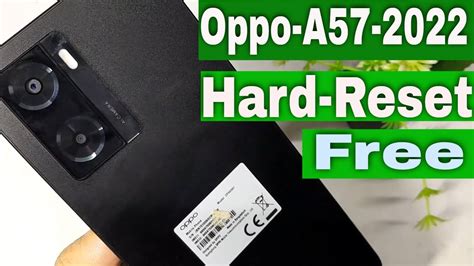 How To Hard Reset Oppo A Without Pc Oppo A New Cph