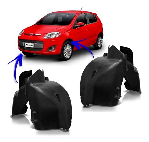 Par Parabarro Dianteiro Novo Palio Attractive 1 4 8v 2019