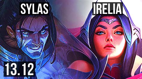 SYLAS Vs IRELIA MID 10 0 0 6 Solo Kills Legendary 300 Games