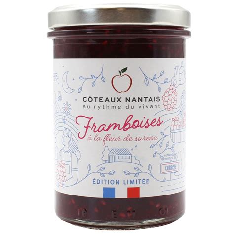Confitures de Fruits Rouges BIO Côteaux Nantais