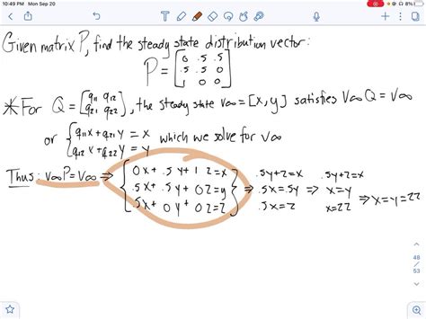 ⏩solved you are given a transition matrix p find the steady state… numerade