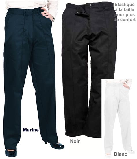 Pantalon de Travail Femme Élastiqué à la taille Confort et Style