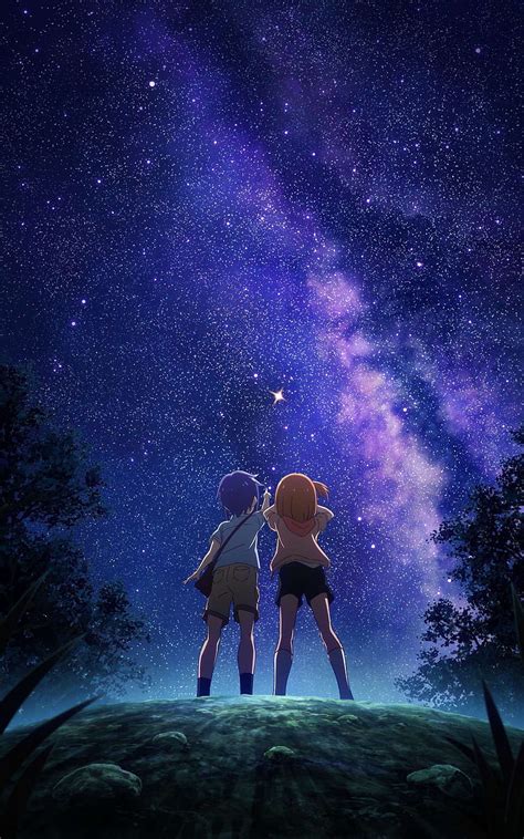 Details More Than Anime Night Sky Wallpaper Best In Coedo Vn
