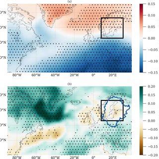 Differences In The Ensemble Mean Sea Level Pressure Top And