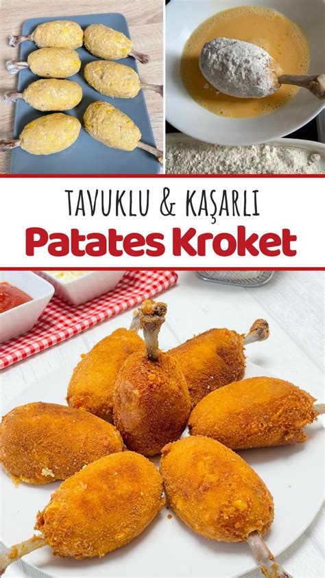 Tavuklu Kaşarlı Patates Kroket Nefis Yemek Tarifleri Yemek Tarifi
