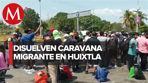 Migrantes reciben documentos por parte del INM en Chiapas Vídeo