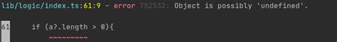 javascript error ts2532 object is possibly undefined using operator stack overflow