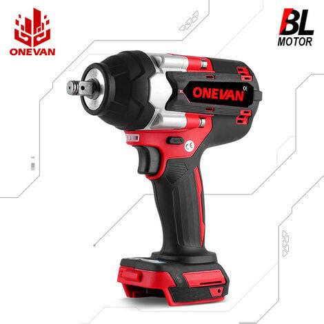 Clé à chocs sans fil Brushless électrique 1500W 1800Nm 3 vitesses de